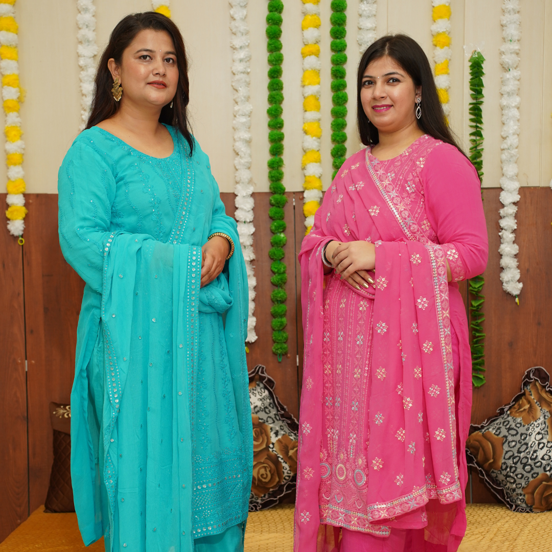 Shop Plus Size Georgette Suits at Apella