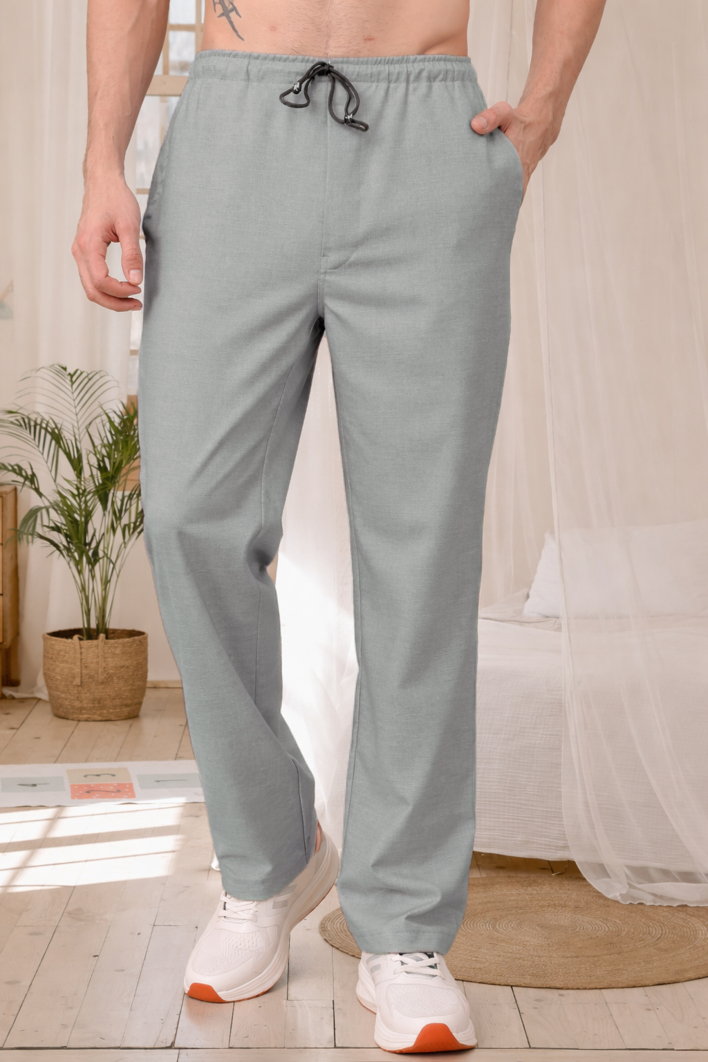 Buy Plus Size Maple Grey Textured Stretch Cargo | Apella - The XS to ...