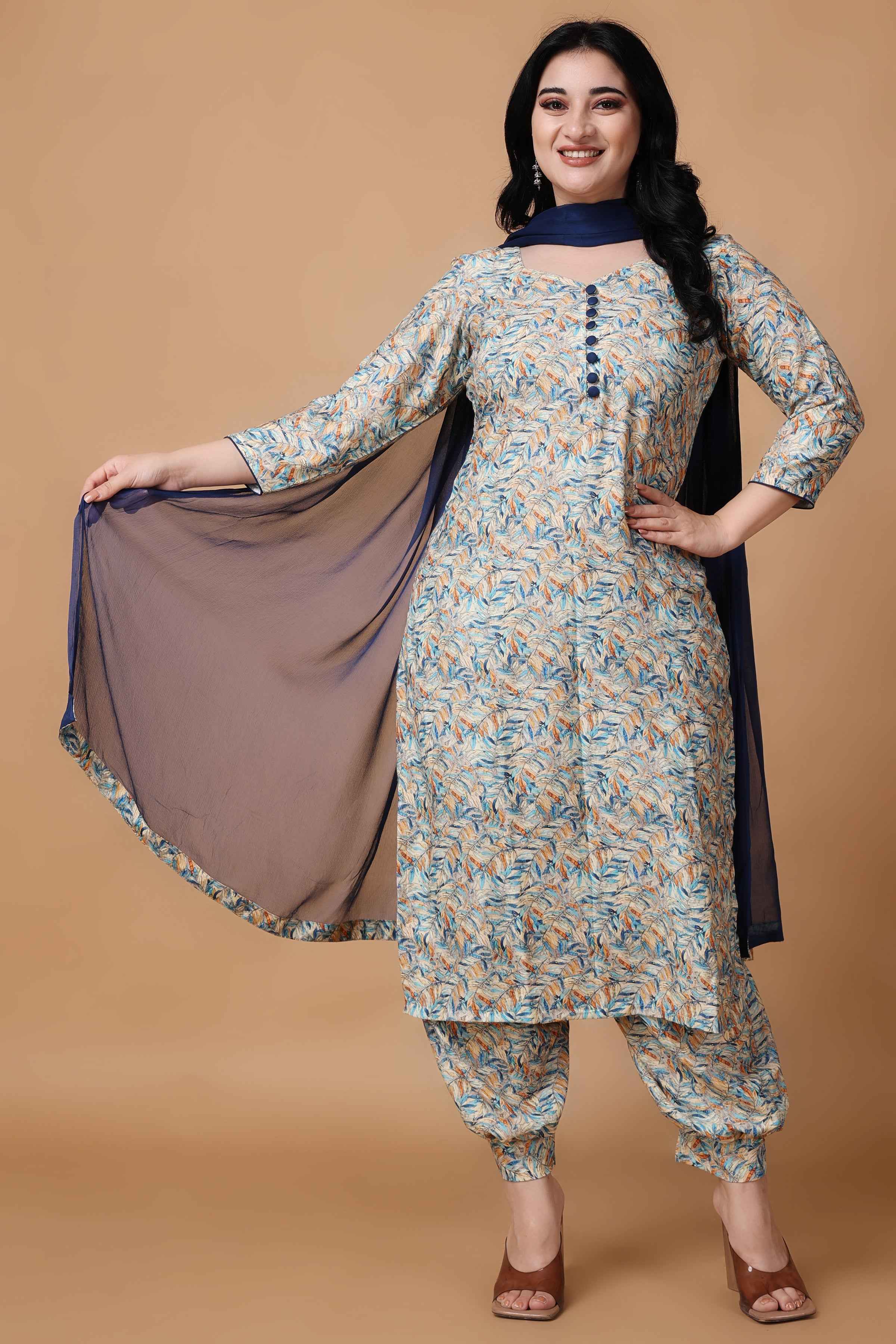 Buy Plus Size Kurta Sets & Plus Size Suits For Women - Apella
