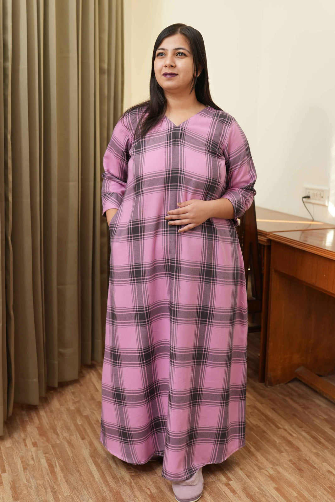 Buy Woolen Nighty & Winter Night Suit For Women - Apella