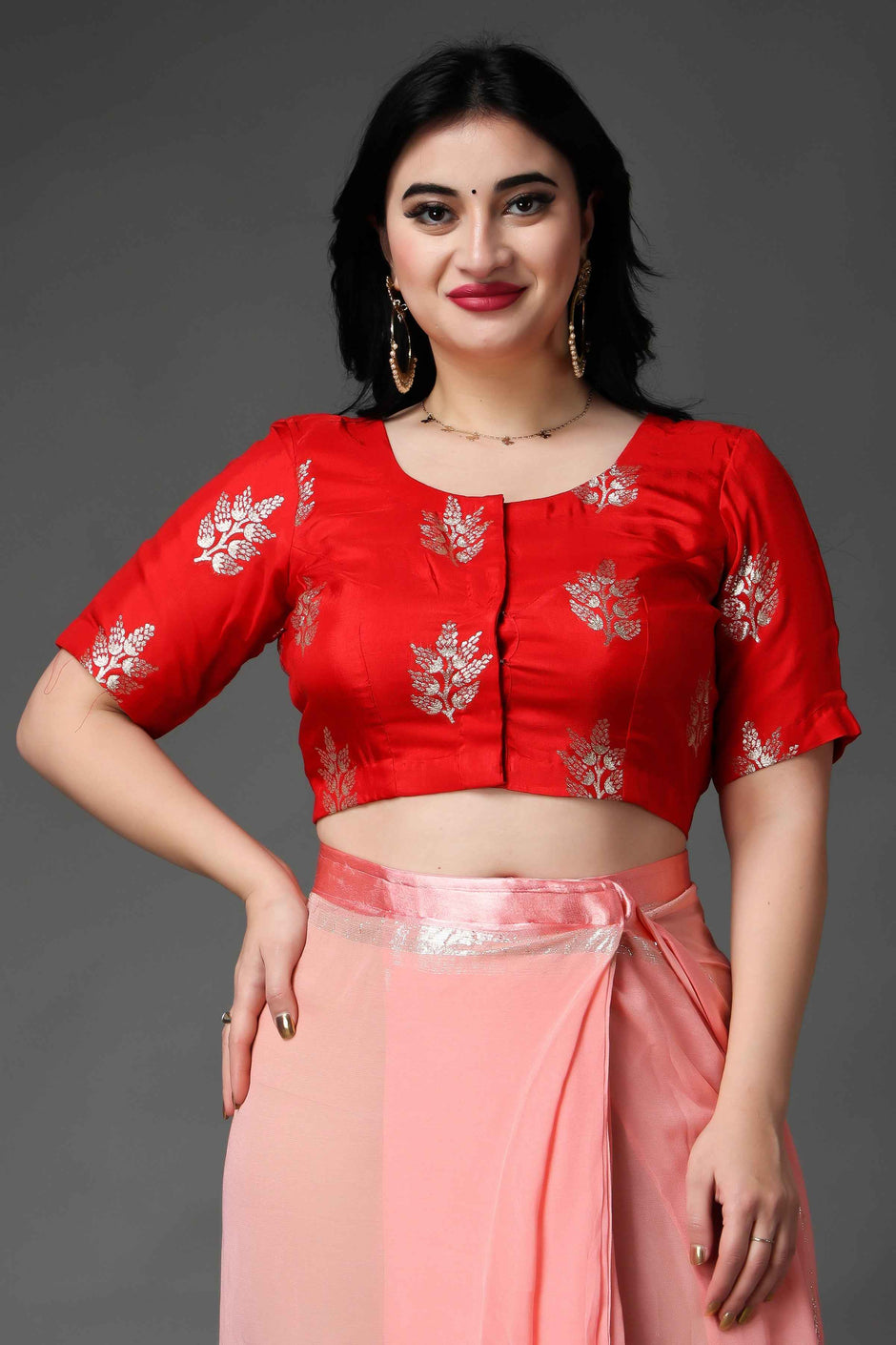 Buy Plus Size Blouses & Plus Size Blouse Online For Wedding - Apella